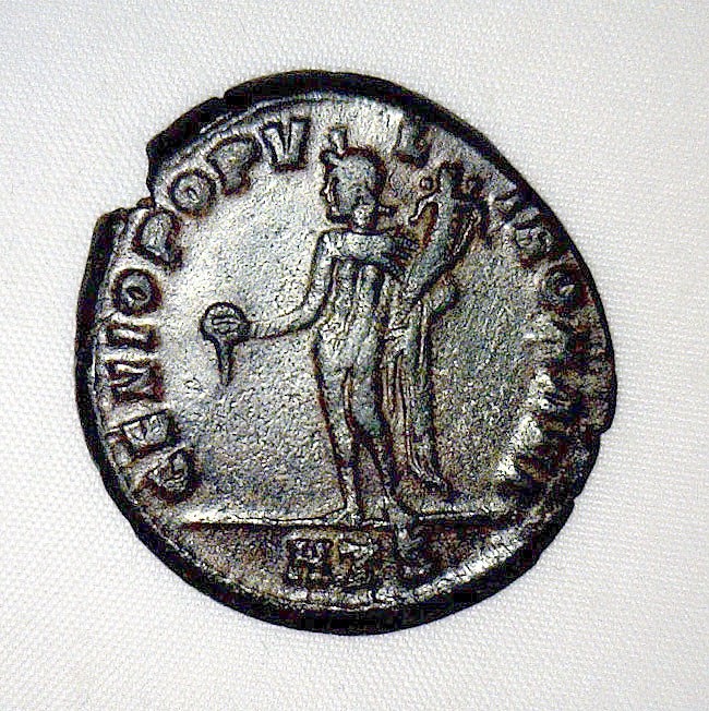 Ancient Roman Bronze Coin - AE Follis - Galerius as Caesar [PA-2534 ...